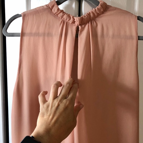 Wayf | Dresses | Wayf Flows Blush Pink Date Night Sheer Dress | Poshmark